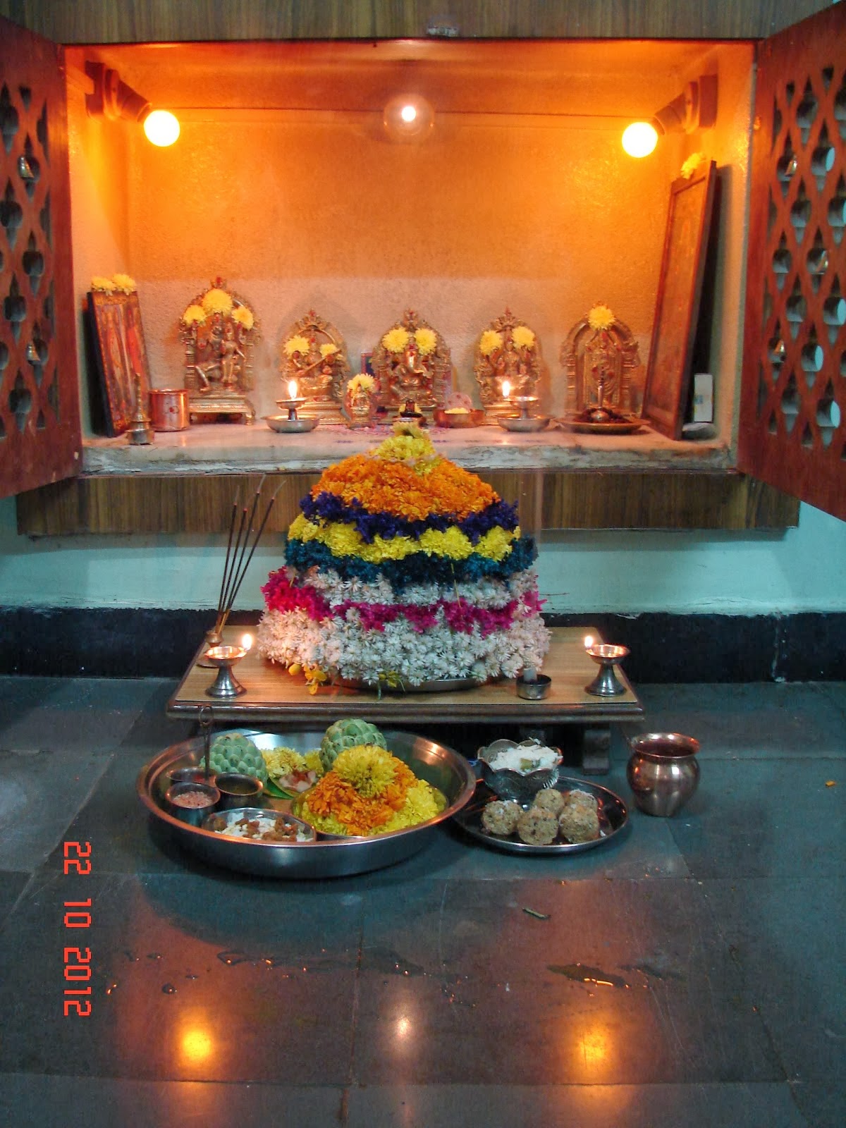 Raghu's column!: PROCEDURE TO ARRANGE BATHUKAMMA: