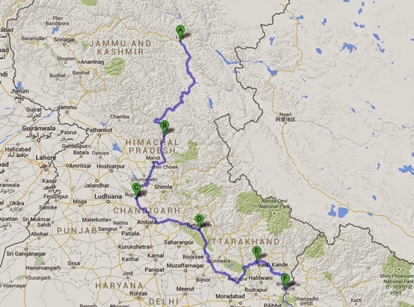Travel magic: Part 6 - Leh to Tanakpur
