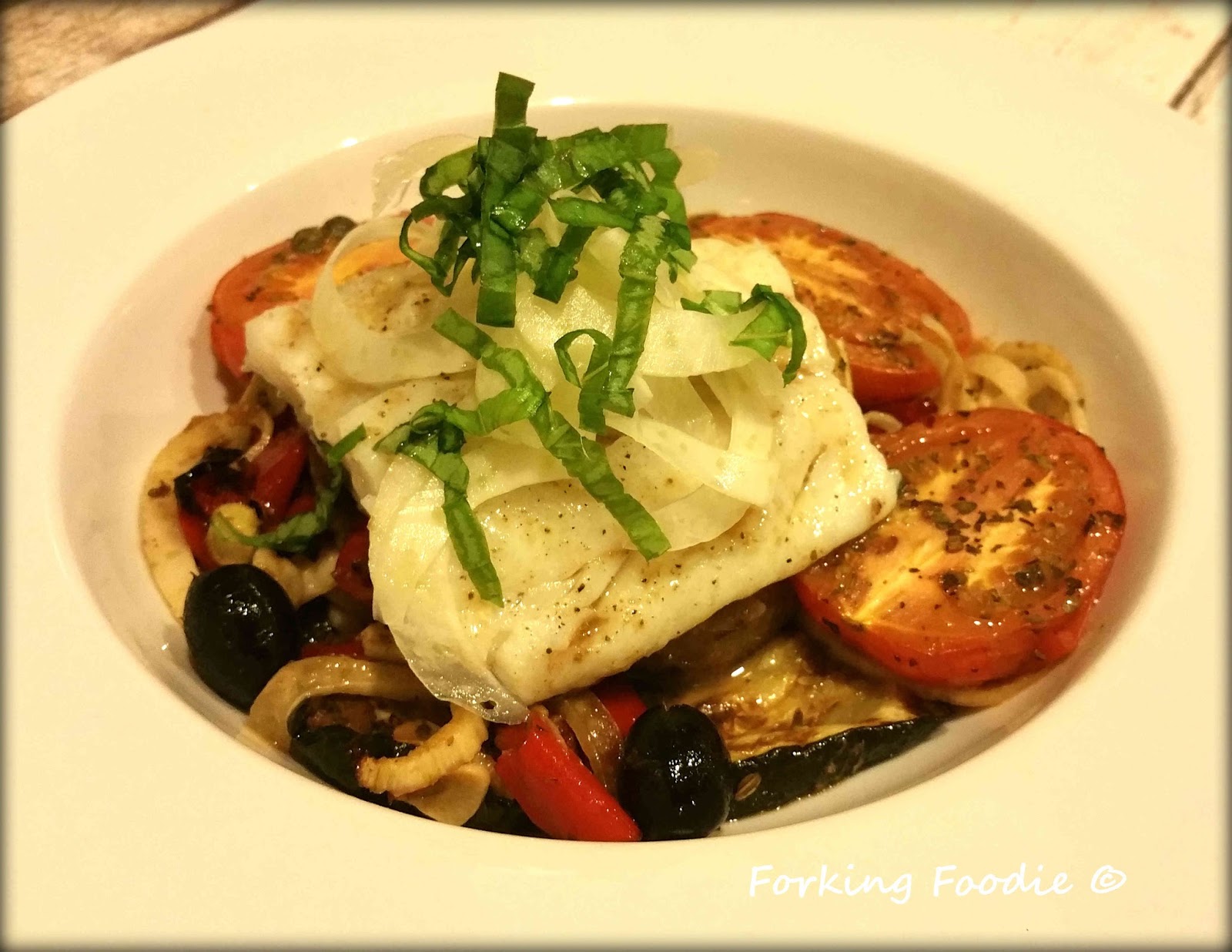 Forking Foodie: Baked Cod Provencal