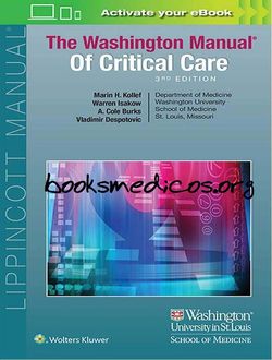 The Washington Manual of Critical Care 3rd Edition | booksmedicos