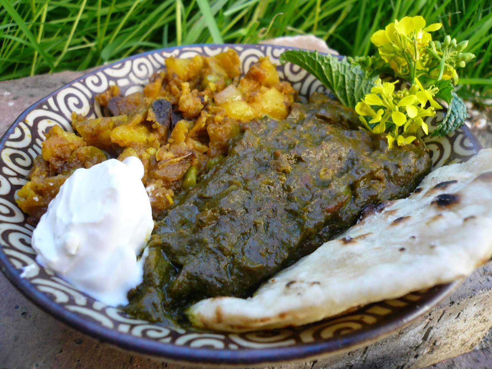 Countryman: Foraging California's Wild Side: Mustard Leaf Curry