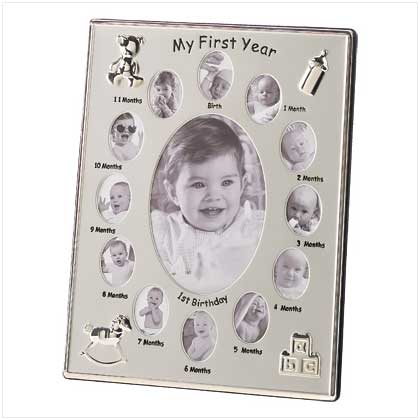 Mostly Gifts: My First Year Photo Frame