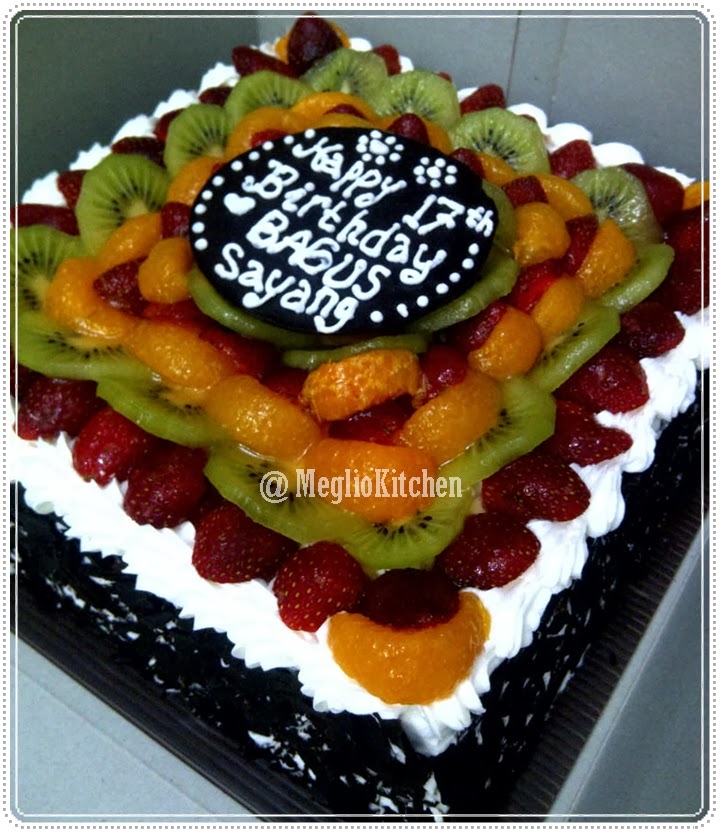 Toko kue Jogja, MAMIND KITCHEN: BLACKFOREST FRUIT, KUE ULANG TAHUN JOGJA