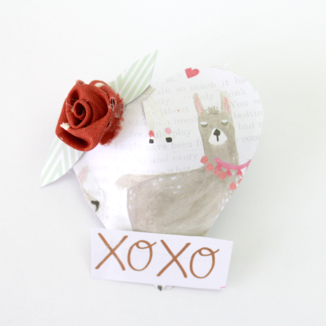 Beautiful Paper Hearts for Valentine's - Crafts a la mode
