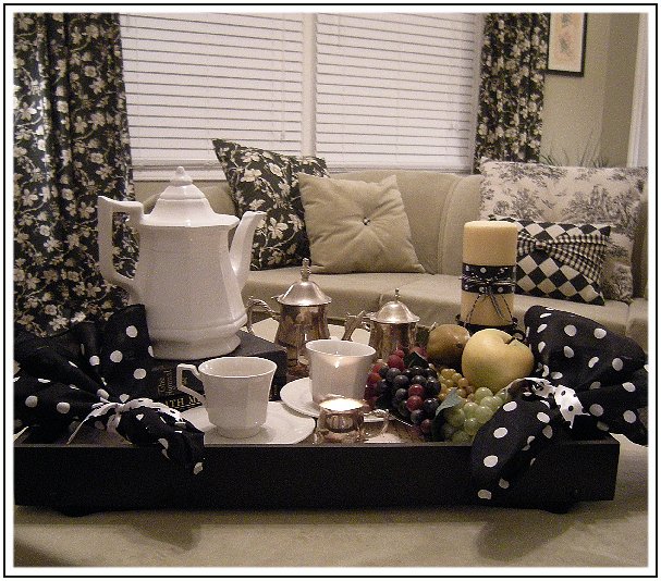 dream lane: Tea Tray with my GW finds