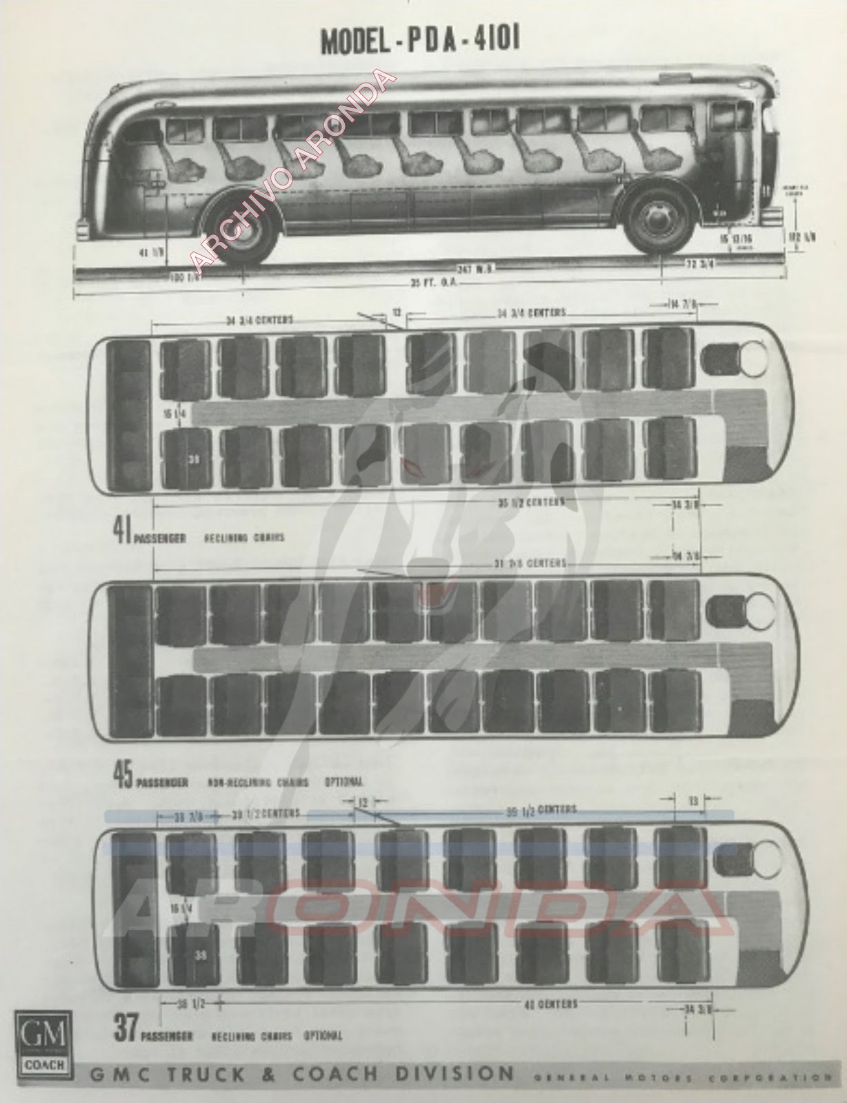 FANATICO DEL GMC: GM PDA-4101 "EL CRUCERO"