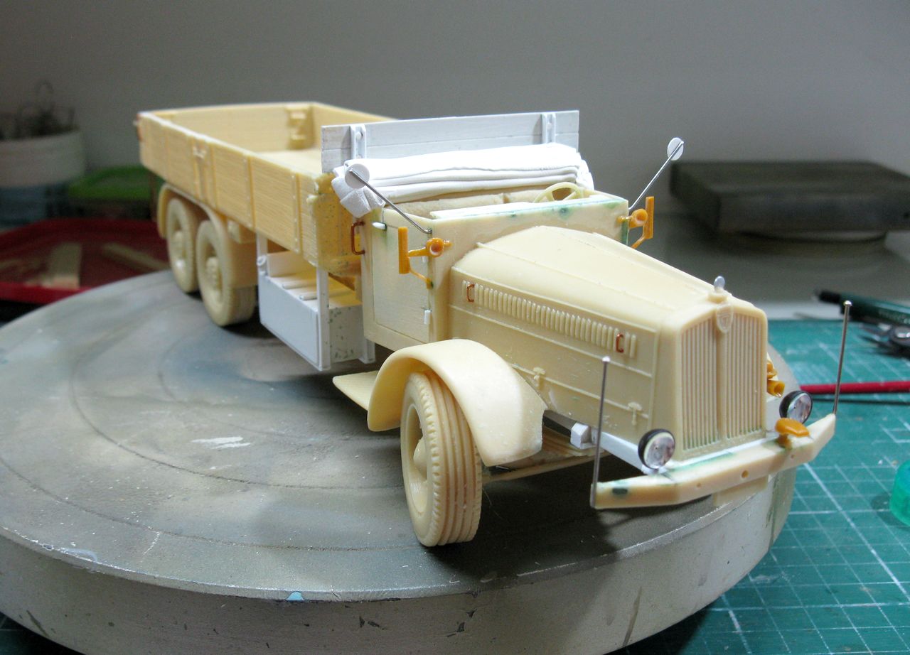 Panzerserra Bunker- Military Scale Models in 1/35 scale: Faun L900 D567 ...