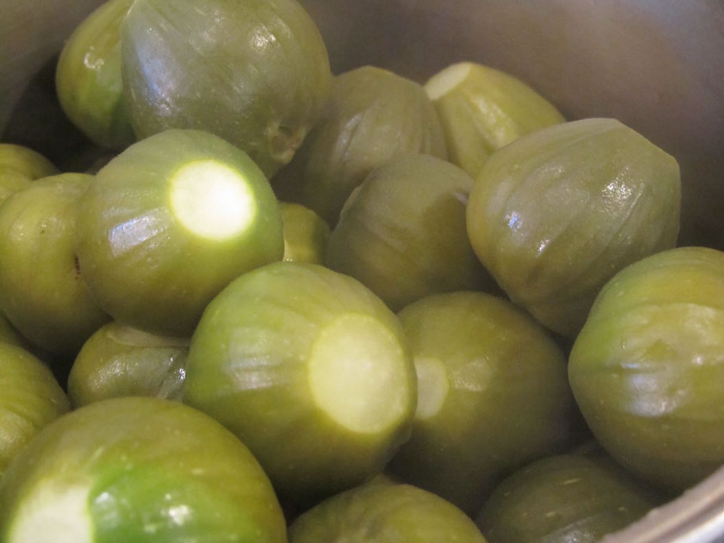 Unripe Green Fig Chutney Recipe Unripe Green Fig Chutney Recipe