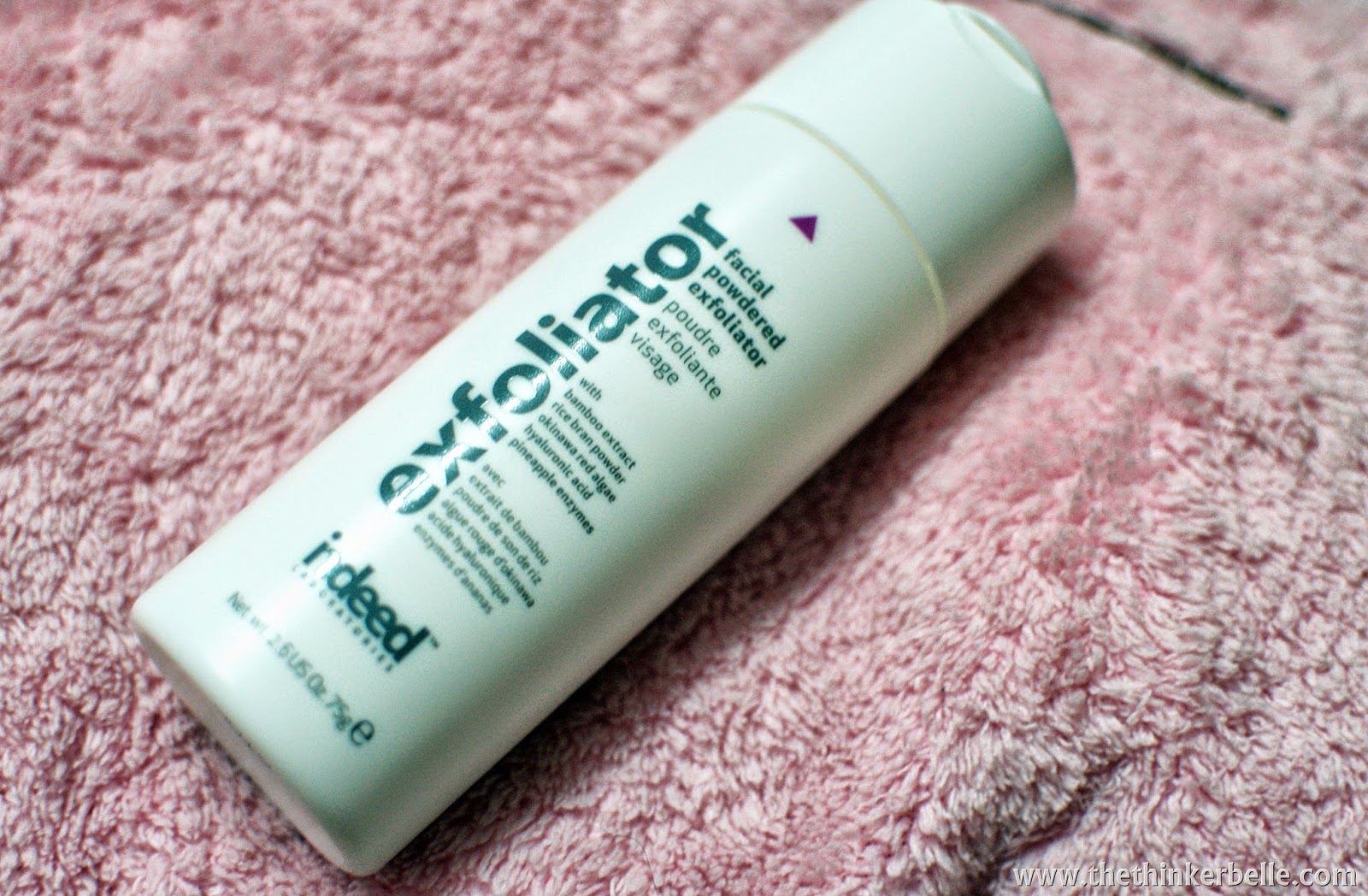 Indeed Lab: Facial Powdered Exfoliator Review — Thinker Belle