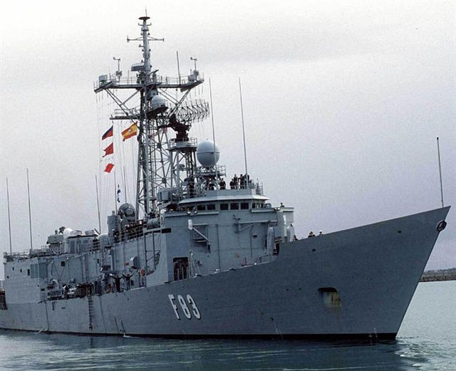 .: Visita de algunos tripulantes de la fragata "NUMANCIA"