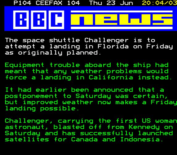 Curious British Telly: Bringing Teletext Back to Life - Vol. 1