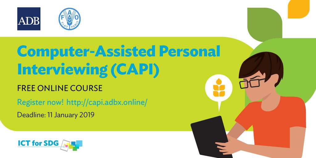 Research Blog | Centre for Studies in Science Policy: ADB-FAO MOOC on ...