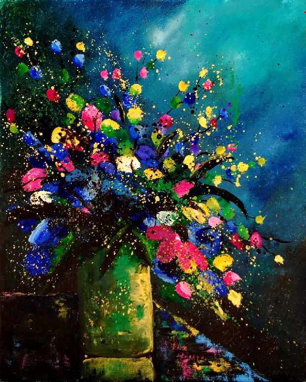 Pol LEDENT ~ flowers | Catherine La Rose ~ The Poet of Painting