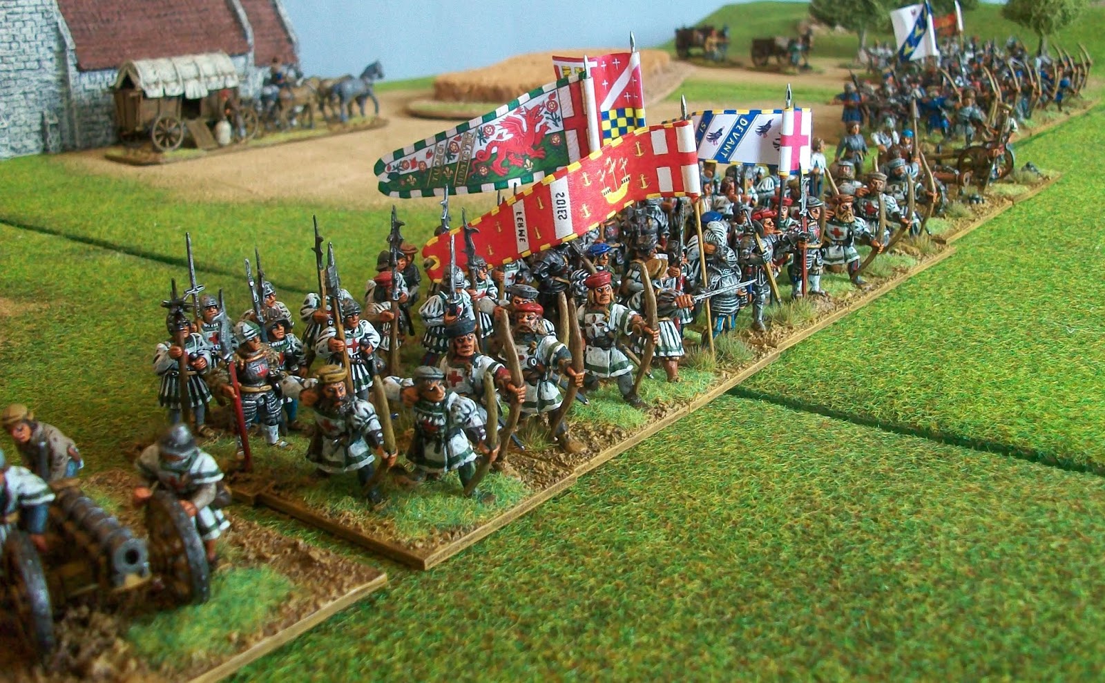 Camisado: 1513 Flodden Tudor English and a Reenacting update.