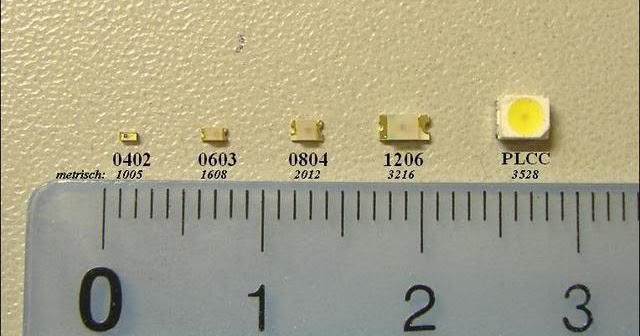 EastBay RC: SMD LED Sizes