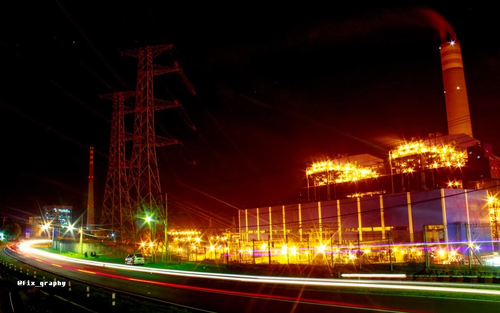 Night Shoot PLTU Paiton, Gemerlap Paiton Probolinggo ~ Enjoy Nusantara