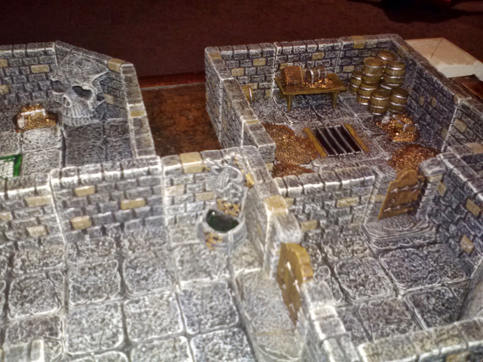 McNerdigan's Pub: Dwarven Forge Dungeon Tiles Finally Done!