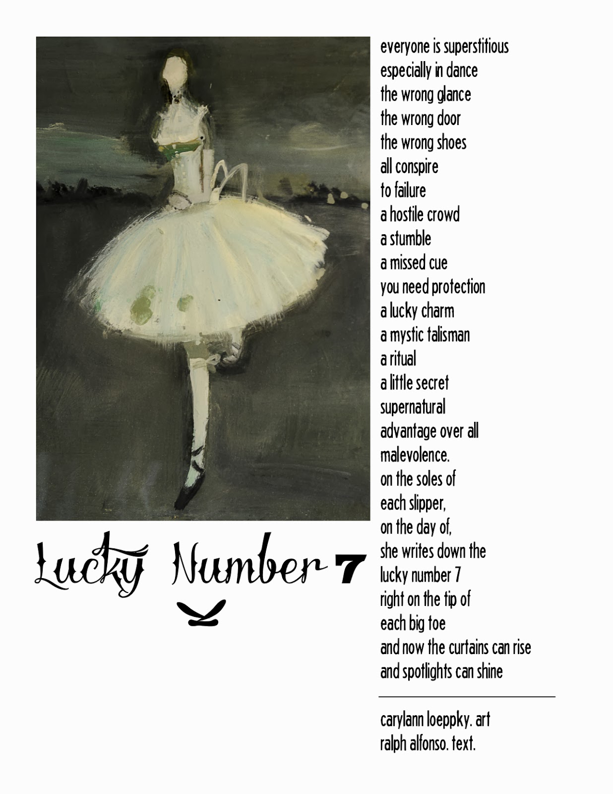 RALPH. Coffee Jazz and Poetry: The 6th Day of Grimmage: Lucky Number 7