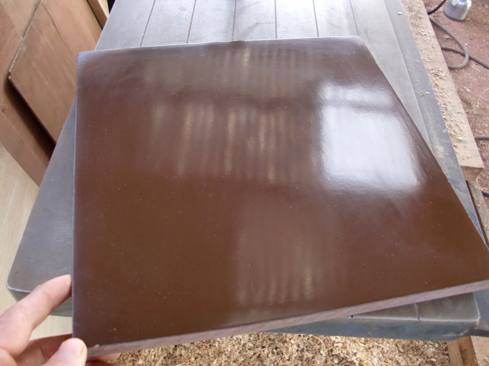 Decoraciones Manualidades En Madera: MDF Color Chocolate Como Hacer