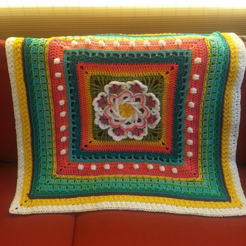 Beautiful Skills - Crochet Knitting Quilting : Tropical Delight Square ...
