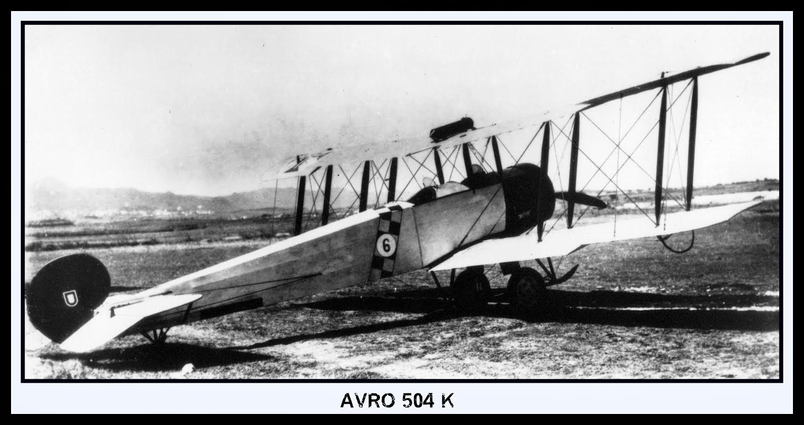 Altimagem: Avro 504 K
