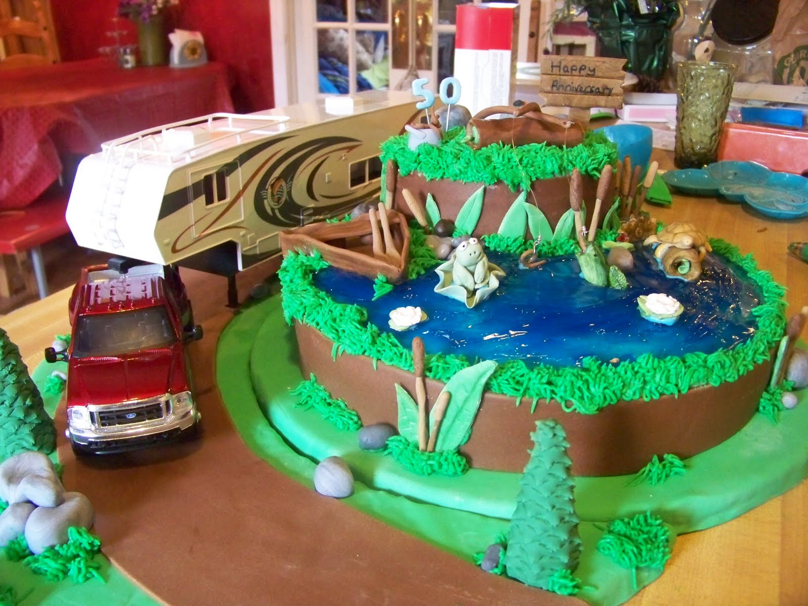 Sweet Zoe Cakes: Fifth Wheel Camper Cake