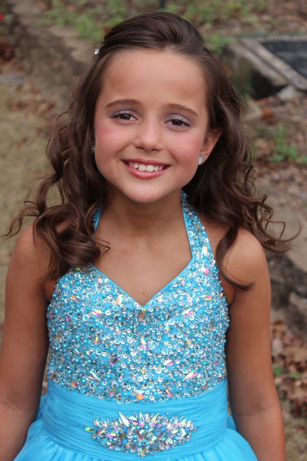 Gregory Family: Lauren's First Beauty Pageant