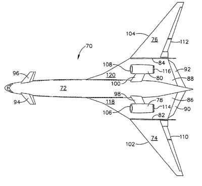 AviationWorld: Boeing patent features new sonic aircraft concept drawing