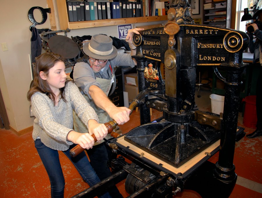 Gaspereau Press ¶ Printers & Publishers: Gaspereau Press Wayzgoose Pictures