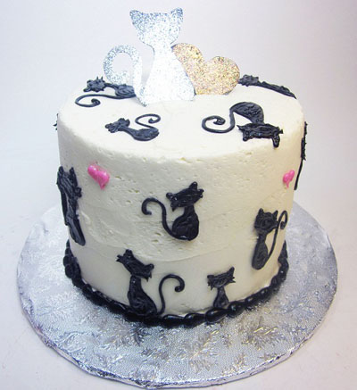 Kue Tart Kucing Anggora - Zaimura Gambar