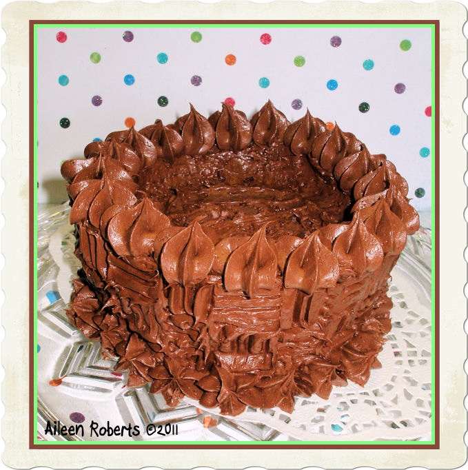 Aileen's Musings: Easter Basket Cake