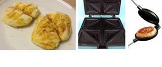 In en om die huis: Kaas en Bacon skons in jou "Snackwich"