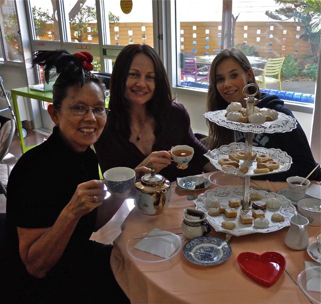 Dot's Rainbow: High Tea in the Mission