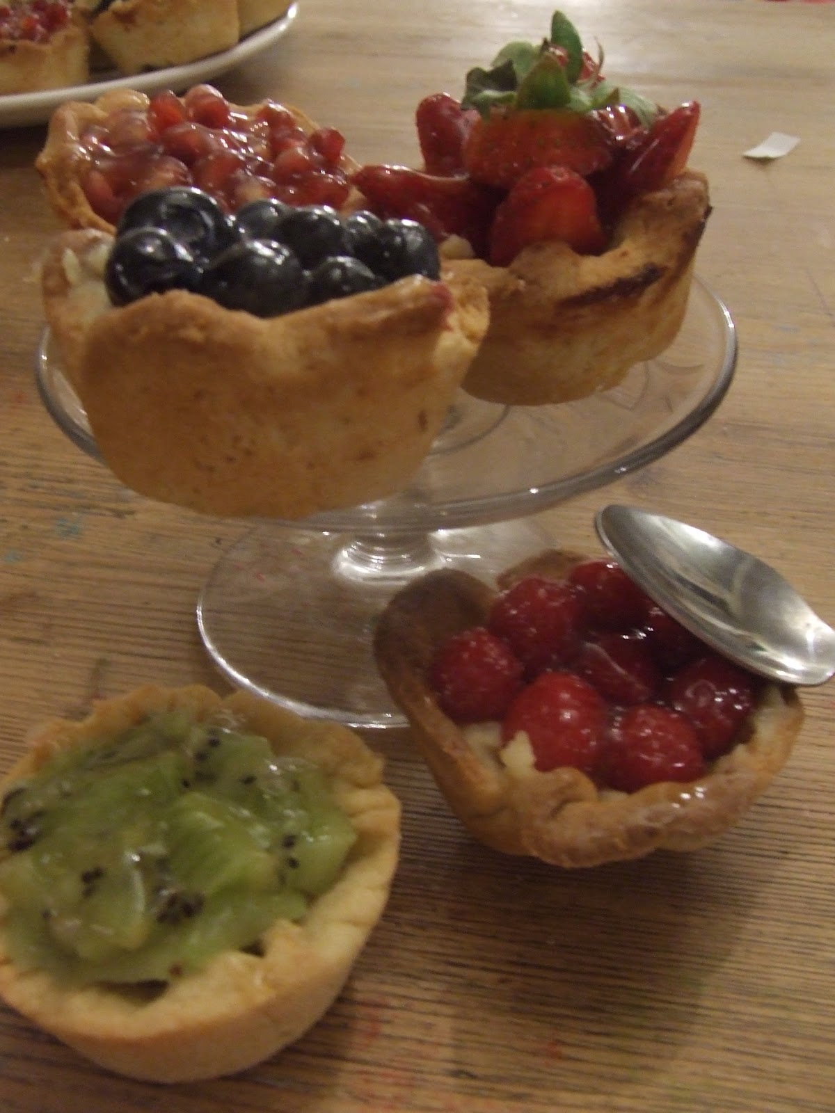 These were the flavours I made with a lattice cover. I made a cinnamon ...