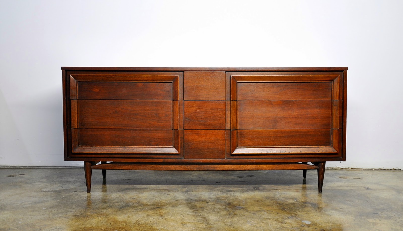 SELECT MODERN: Basic Witz Triple Dresser or Credenza