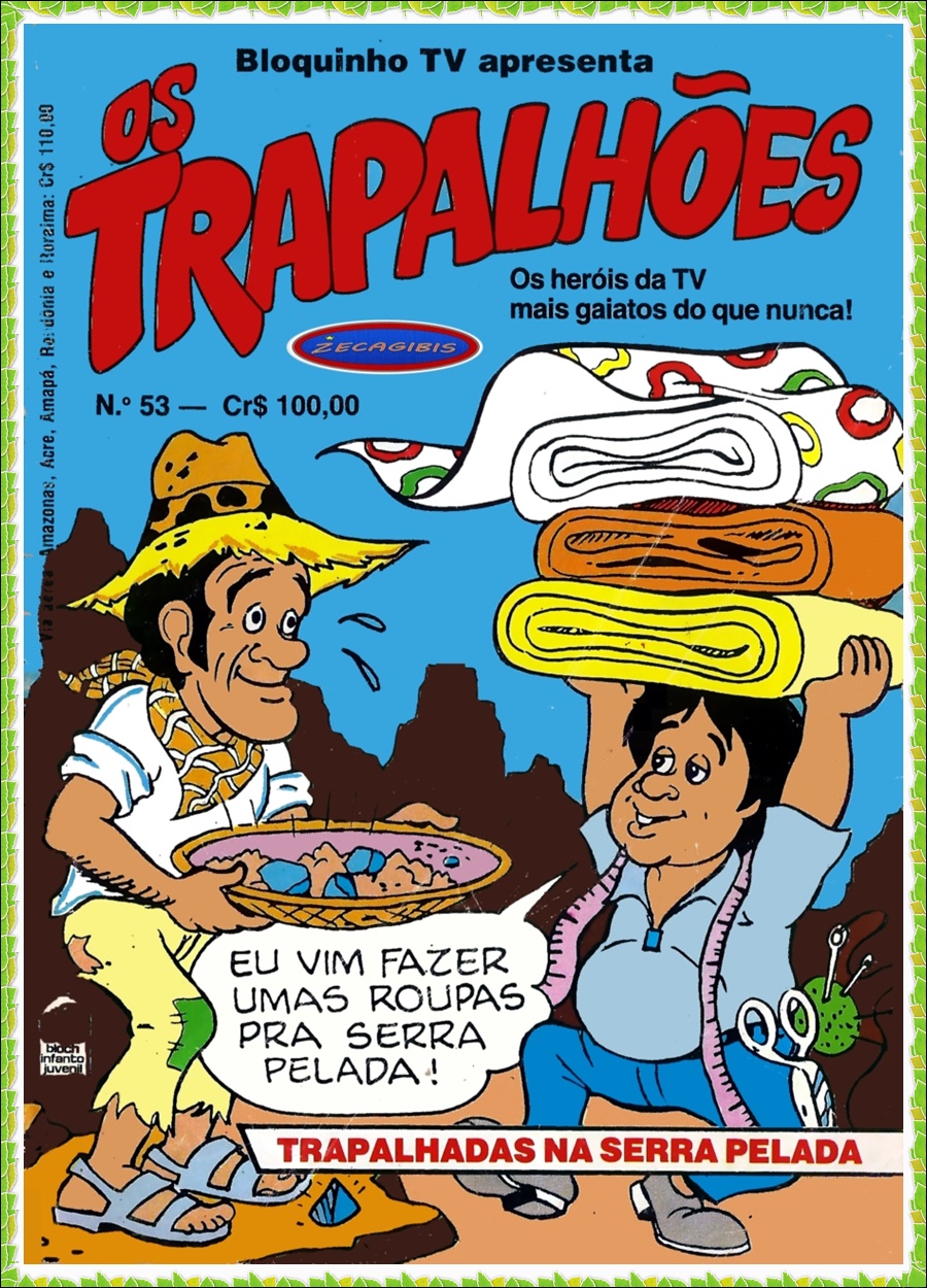 Os Trapalhões 53( Editora Bloch)LEITURA ONLINE