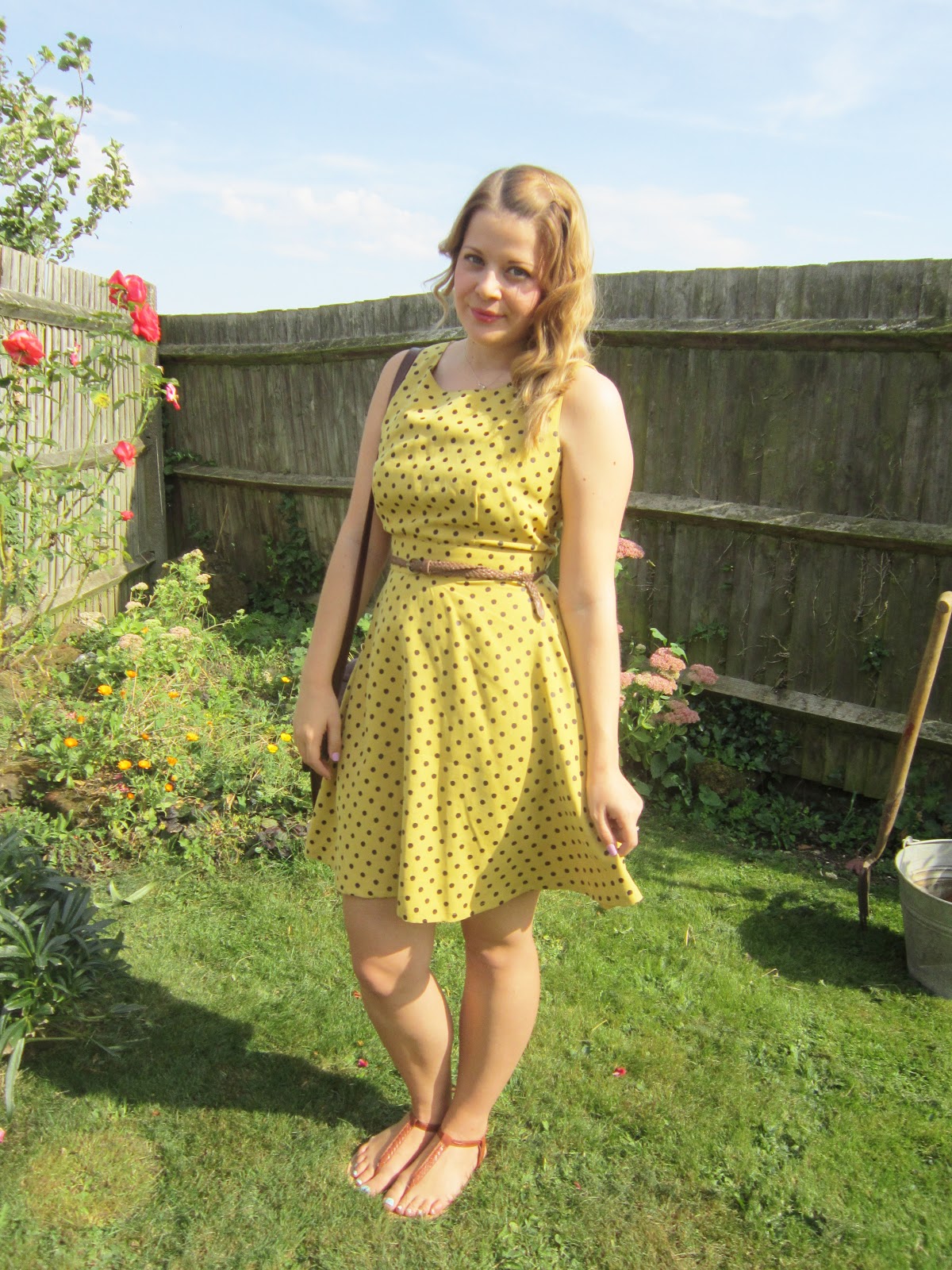 Classic Afternoon Tea + Polka Dot Louche Dress OOTD ♥ - Victoria's ...