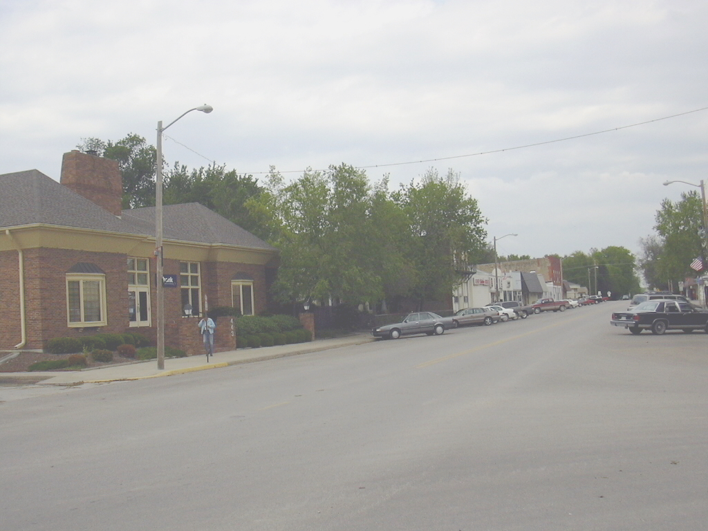 Photos of Rossville and Rossville Alumni: Rossville Streets and Buildings