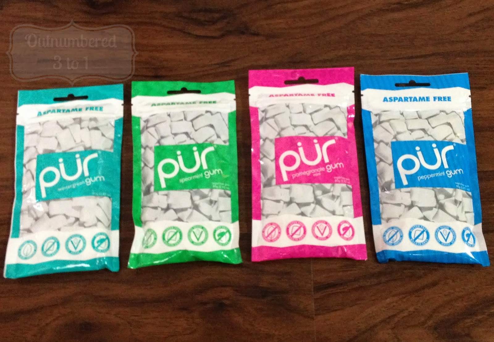 PR GUM-The Healthier Choice in Gum - Outnumbered 3 to 1