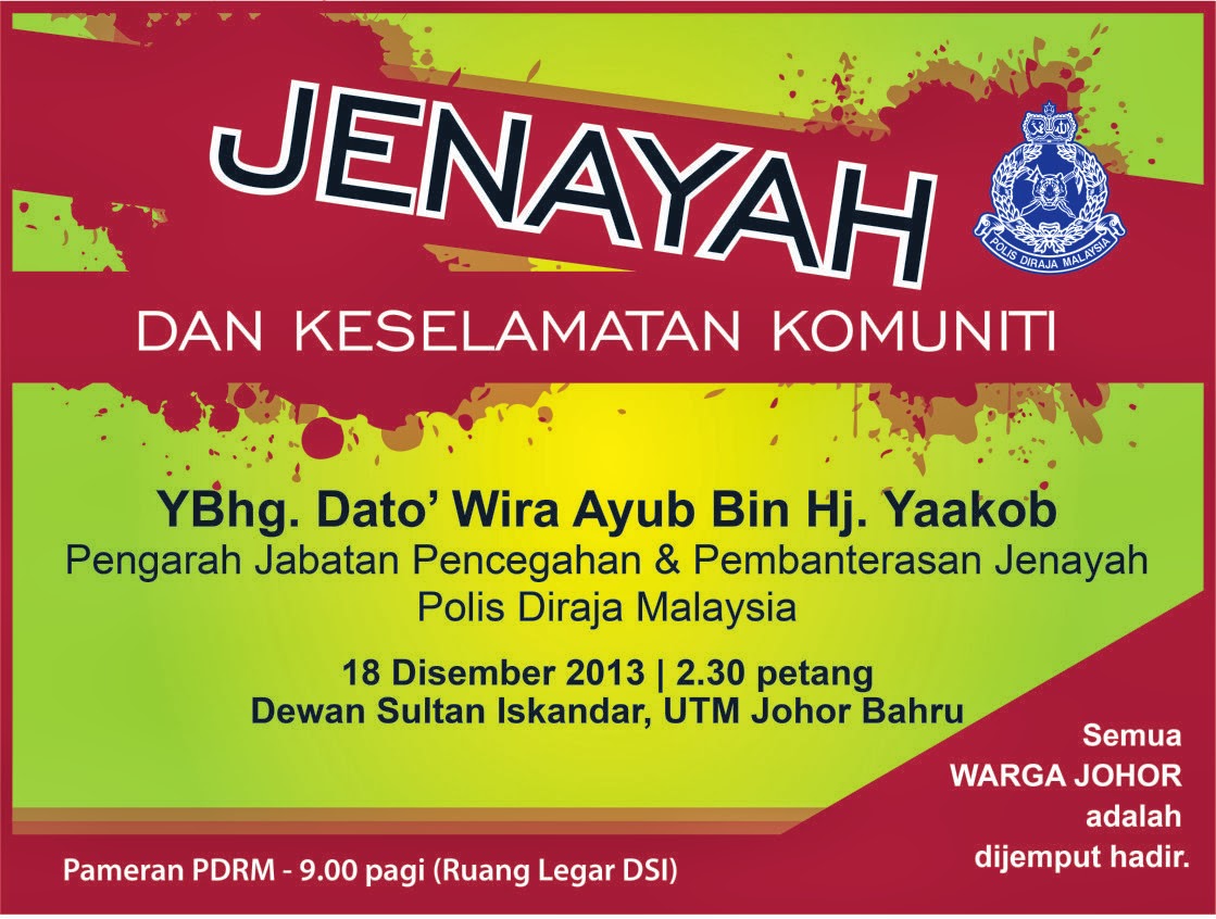Creative Media Unit: Jenayah dan Keselamatan Komuniti oleh YBhg. Dato ...