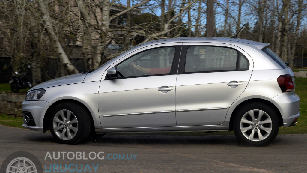 Prueba: Volkswagen Gol Hatch 1.6 Trendline : Autoblog Uruguay ...