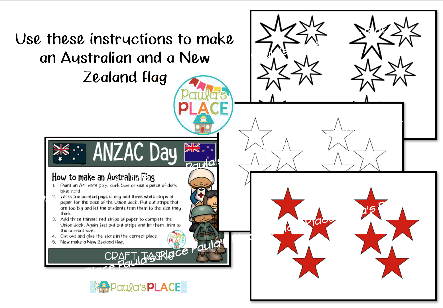 Paula's Place Teaching Resources: My ANZAC Day Unit
