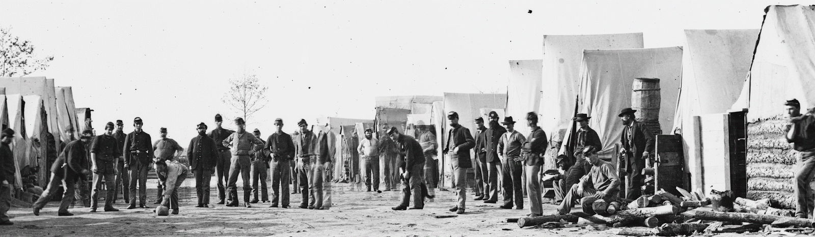 The Chubachus Library of Photographic History: Union Soldiers Playing ...