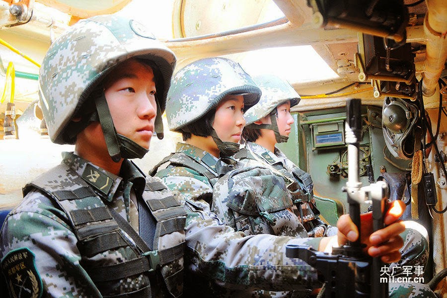 Fact Amazing: PLA Women's 14th Army combat units 86A
