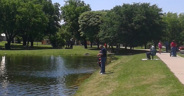 Durango Texas: Catching Fish While Picnicking In North Richland Hills ...