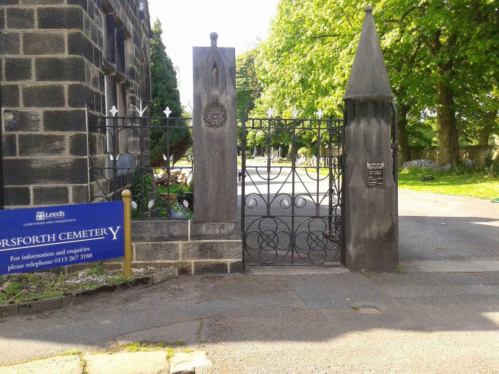 Horsforth Museum: Horsforth Cemetery