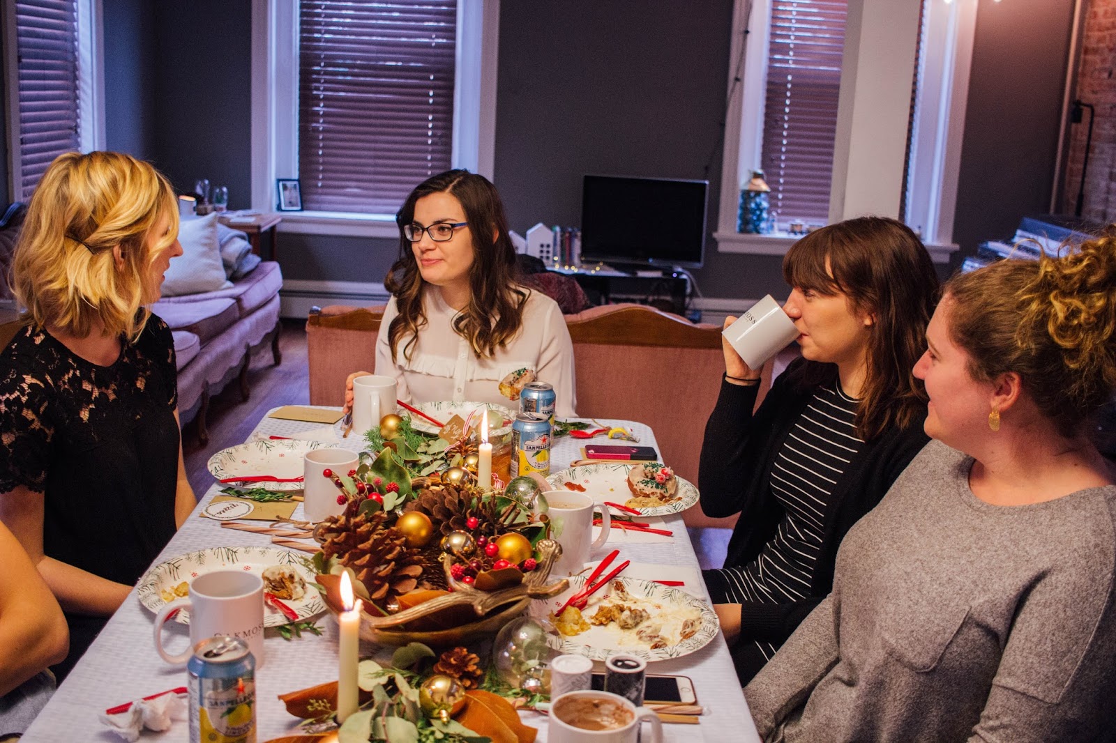 Hosting a Holiday Party.