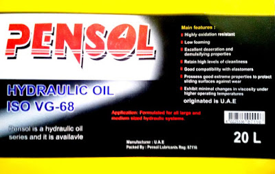 Pensol Lubricants Bangladesh: PENSOL Hydraulic Oil