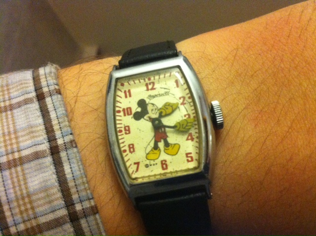 El reloj de Mickey Mouse de Robert Langdon