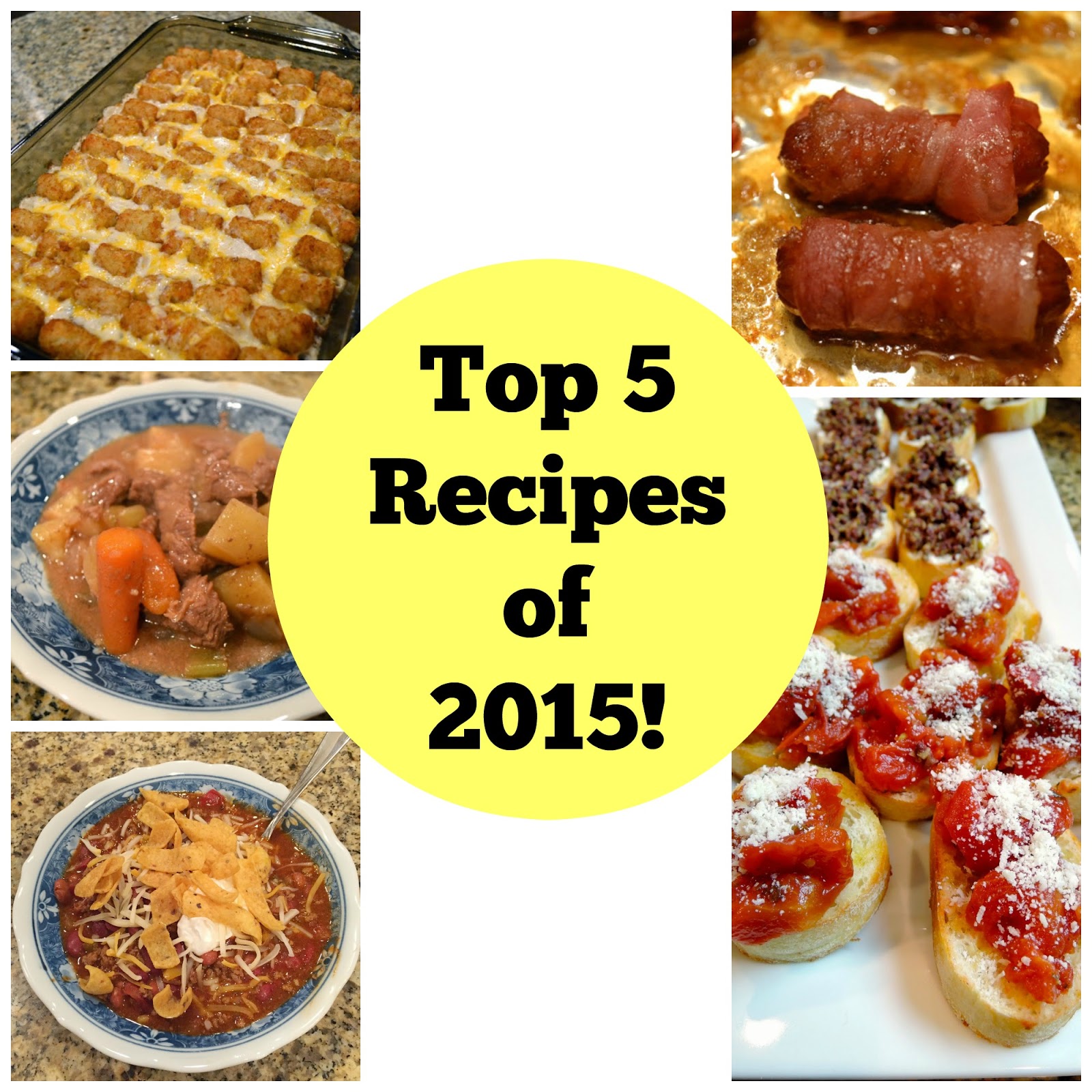 Top 5 Recipes of 2015! - Miss Crystal